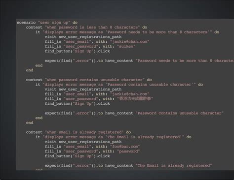 Rspec Feature Specs As Checklist Ppt