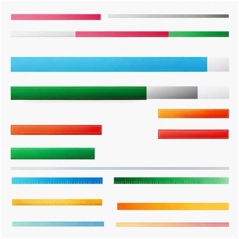 Margin Vector Set White Background Isolated A High Premium Ai