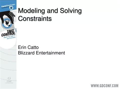 ppt modeling and solving constraints powerpoint presentation free