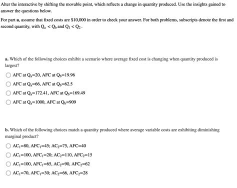 Solved Alter The Interactive By Shifting The Movable Point Chegg Com