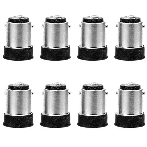 8 Pcs Lamp Holder Convert Adapters Light Bulb Socket Converters B15 To