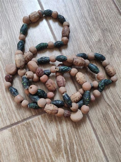 Деревяне старовине велике намисто буси — ціна 50 грн у каталозі Кольє і намиста Купити