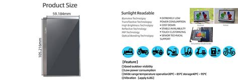 COM T M USZ Ortustech Inch TFT LCD Display LVDS Interface LCD Module YOURITECH