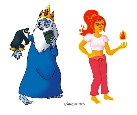 Ice King And Flame Princess