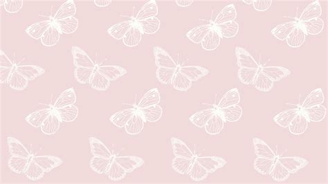 Cute Pink Butterfly Wallpaper For Your Laptop