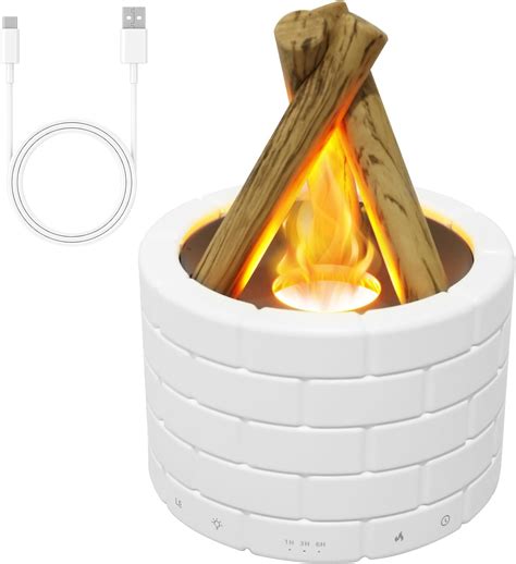Campfire Flame Fire Diffuser 250ml Bonfire Cool Mist