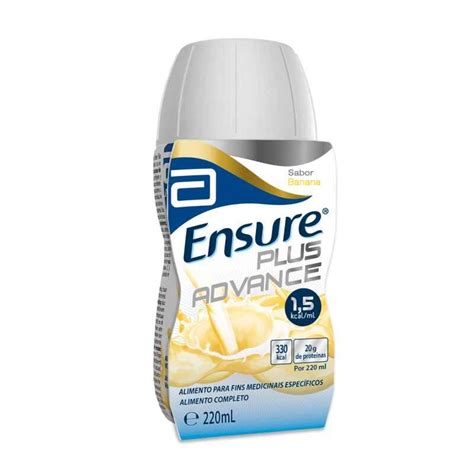 Ensure Plus Advance Sol Banana 220ml Nossa Farmácia A Sua Farmácia