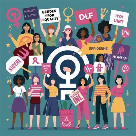 Gender Equality Vector Premium Ai Generated Image