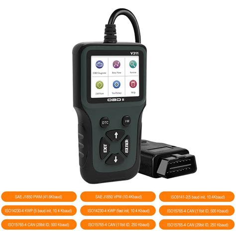 OBDIICAT V311 OBD2 Scanner OBD II Auto Code Reader... – Grandado