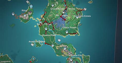 Genshin Impact Nobushi Handguard Farming Route Album On Imgur