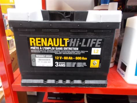 AKUMULATOR RENAULT 60AH 600A 3 LATA GWARANCJI - 5091724322 - oficjalne ...
