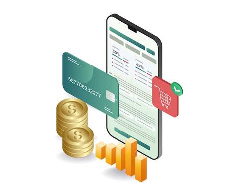 Premium Vector Smartphone Business Financial Data Analysis