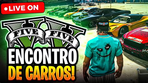 GTA V ONLINE AO VIVO ENCONTRO DE CARROS PS4 YouTube