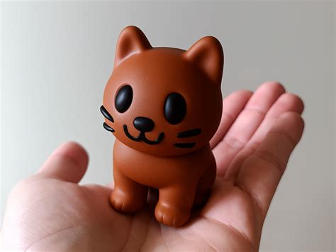 Cute Cat By Damianart3d Makerworld Download Free 3d Models