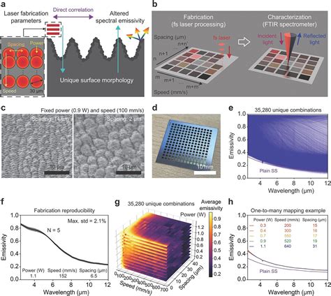 Inverse Design Of Photonic Surfaces Via High Throughput Femtosecond