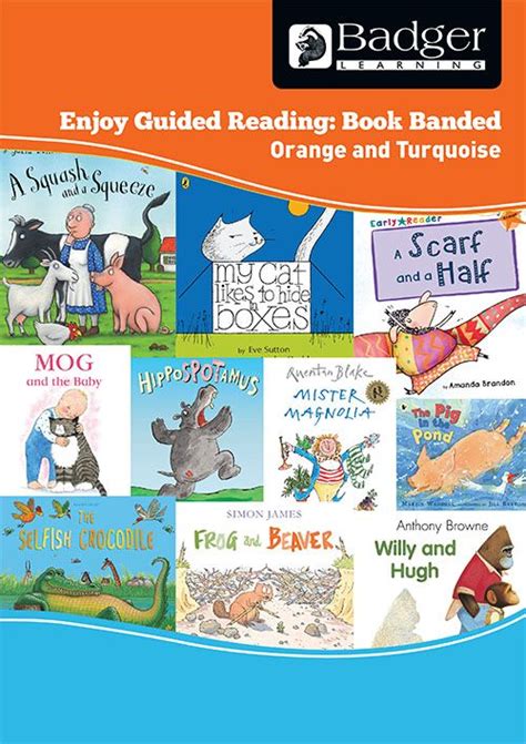 Enjoy Guided Reading Book Band Orange To Turquoise Complete Pack For