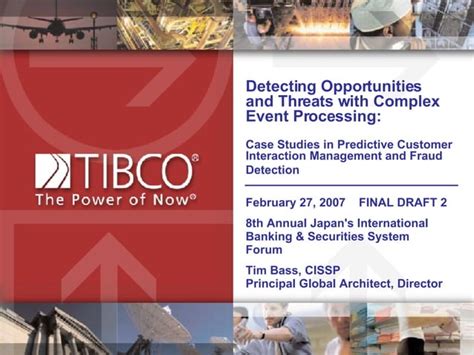 detecting opportunities and threats with complex event processing case