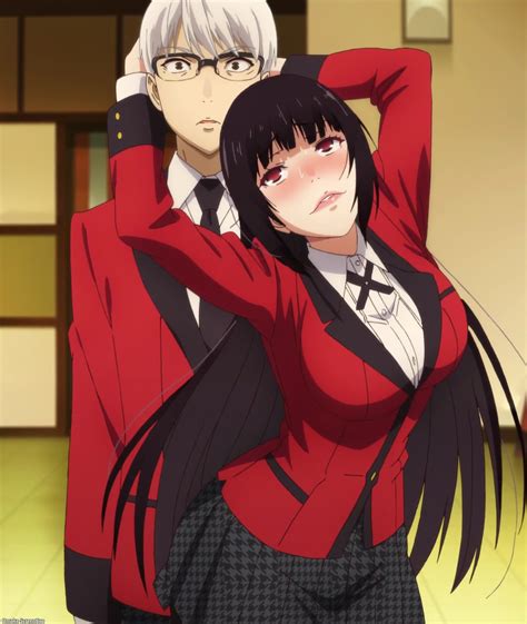 Joeschmo S Gears And Grounds Omake Gif Anime Kakegurui Xx Episode Yumeko Caresses Manyuda