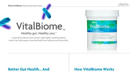 Information Sheet Plexus Vitalbiome™