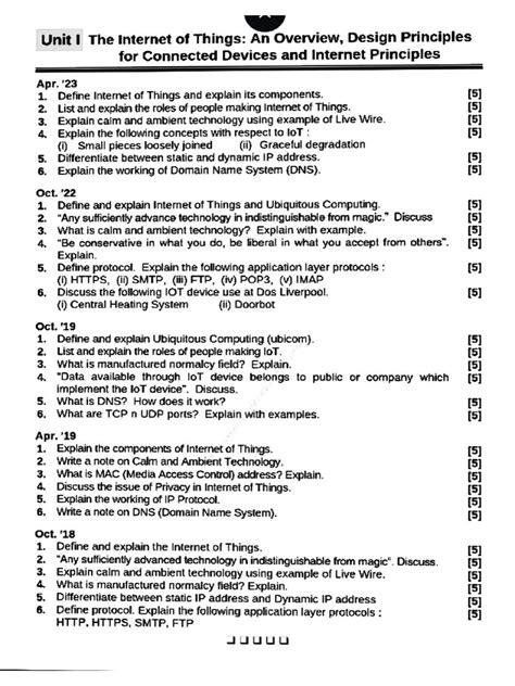 Iot Questions Pdf