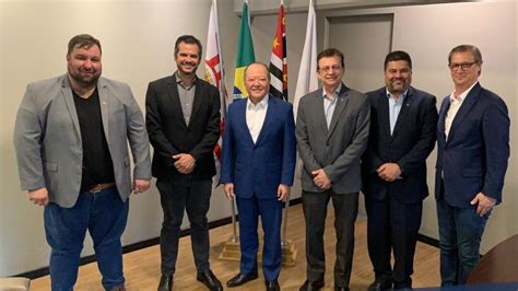 Sescon Sp E Acib Visitam A Jucesp Para Tratar De Ações De Modernização