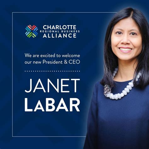 Charlotte Regional Business Alliance On Linkedin Janet Labar Brings A Wealth Of Regional