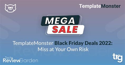 Templatemonster Black Friday Deals 2022 Miss At Your Own Risk By