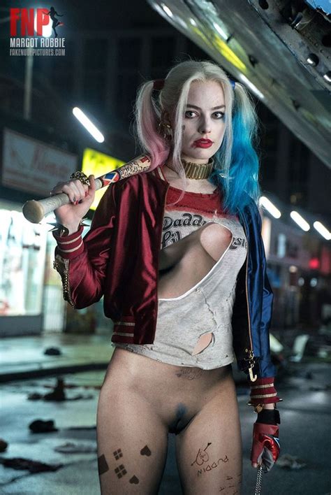 Foto De Margot Robbie Fake As Harley Quinn