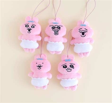 재입고🚀 오판츄우사기 가챠 마스코트 인형 5종 키링 빤쥬토끼 오빤쮸 에이블리