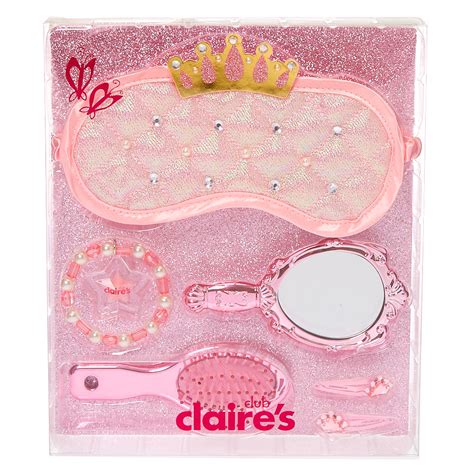 Claires Club Princess Crown Beauty Set Pink Claires Us