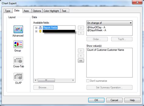 How Do I Achieve A Multi Series Line Chart In Crystal Reports Stack