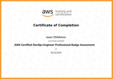 Isaac Dhibikirwa On Linkedin Aws Devops Certification Engineering