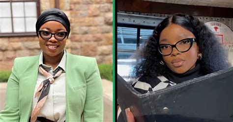 South African Woman Stuns In Traditional Office Attire In A Tiktok