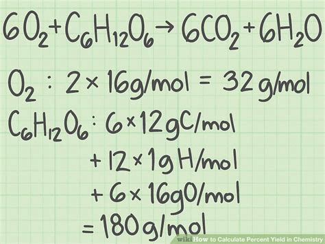 The Best Way To Calculate Percent Yield In Chemistry Wikihow