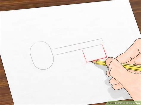 How To Draw A Key 6 Steps With Pictures WikiHow