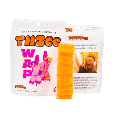 Thicc Gummies Wap 1000mg September Select Cannabis Delivery