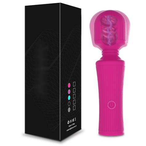 Tluda Personal Wand Massager Vibrator For Women Rechargeable Mini
