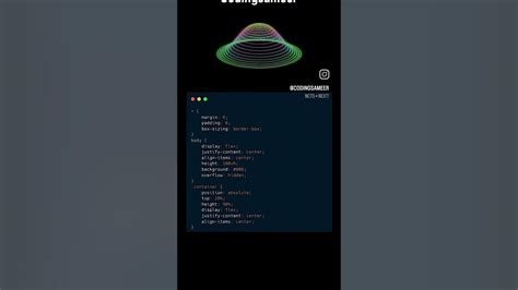 Design Moving Ring Using Html Css Js Coding Shortvideo Shortsfeed Shortsviral Shorts