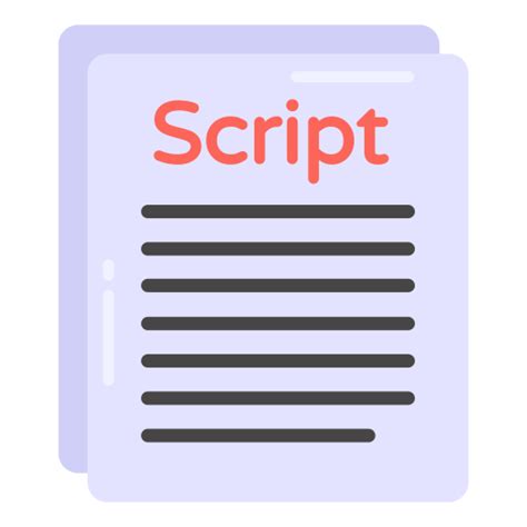 Script Generic Flat Icon