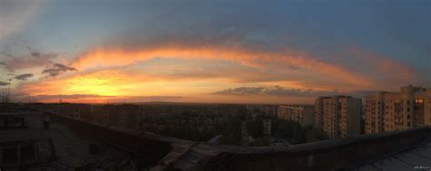 Закат в Алматы Пикабу