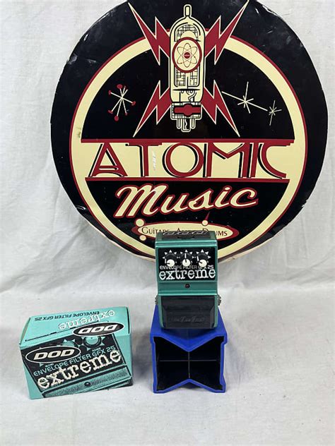 Dod Gfx25 Gfx 25 Extreme Evelope Filter Pedal With Box Reverb