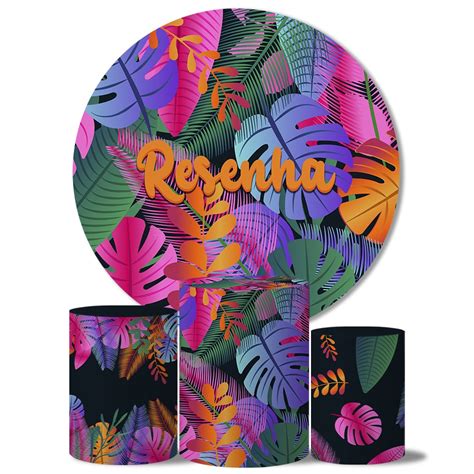 Trio Capa Cilindro Painel Tema Resenha Veste Fácil Shopee Brasil