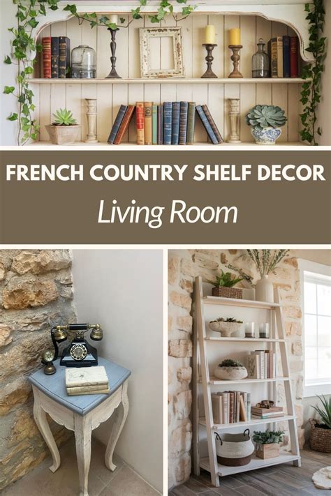 10 Simple French Country Shelf Decor Ideas To Transform Your Living Room French Decor And Style