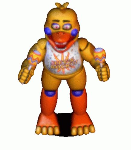 Rockstar Chica Fnaf Sticker Rockstar Chica Fnaf Fnaf Sim Descoper I Distribuie Gif Uri