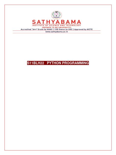 Python Notes Unit 3 Pdf Applied Mathematics Algorithms And Data Structures
