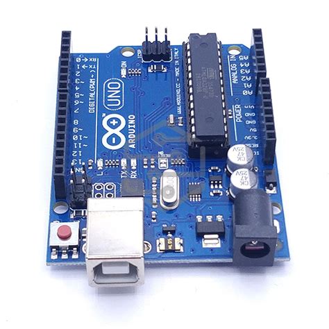 Popular Arduino Uno R3 Dip Type Atmega16u2 Mega328p Chip Development Board Usb Cable Tech