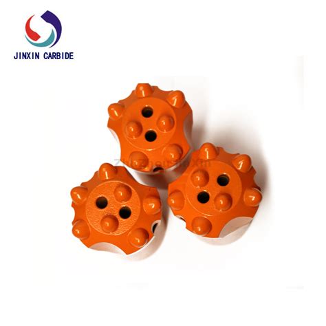 Taper Button Bits Mining Drill Bits For Rock Drilling And Mining Hard Spherical Cemented From