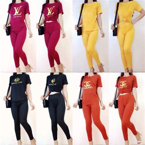 Yayamanin Terno Leggings Assorted Prints Lazada Ph