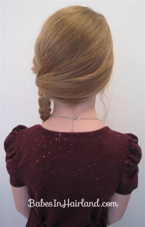Slightly Messy Loose Side Braid Babes In Hairland