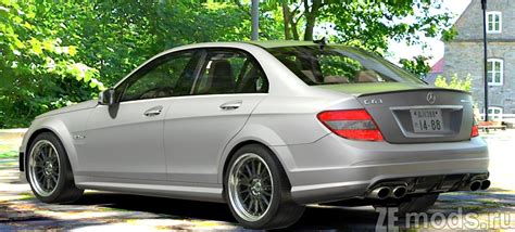 Скачать мод Mercedes Benz C63 Amg Arata Spec для Assetto Corsa